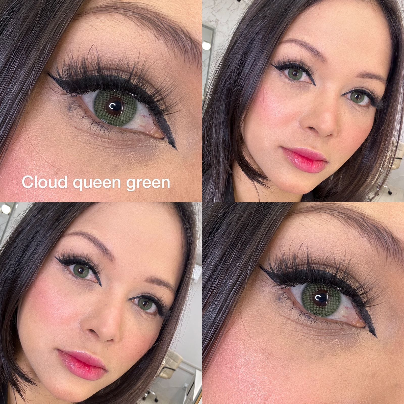 Cloud Queen Green - Belíssimas Lentes