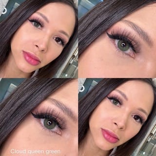 Cloud Queen Green - Belíssimas Lentes