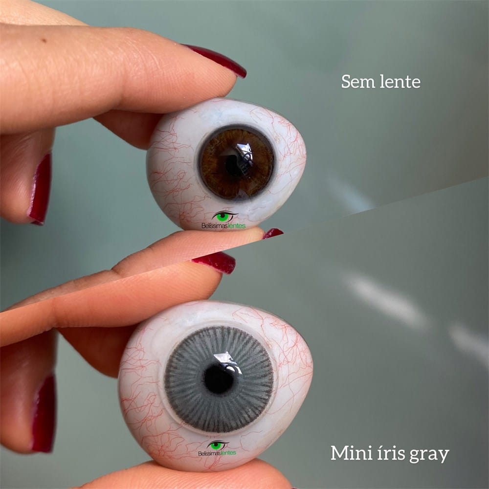 Mini Íris Gray - Belíssimas Lentes