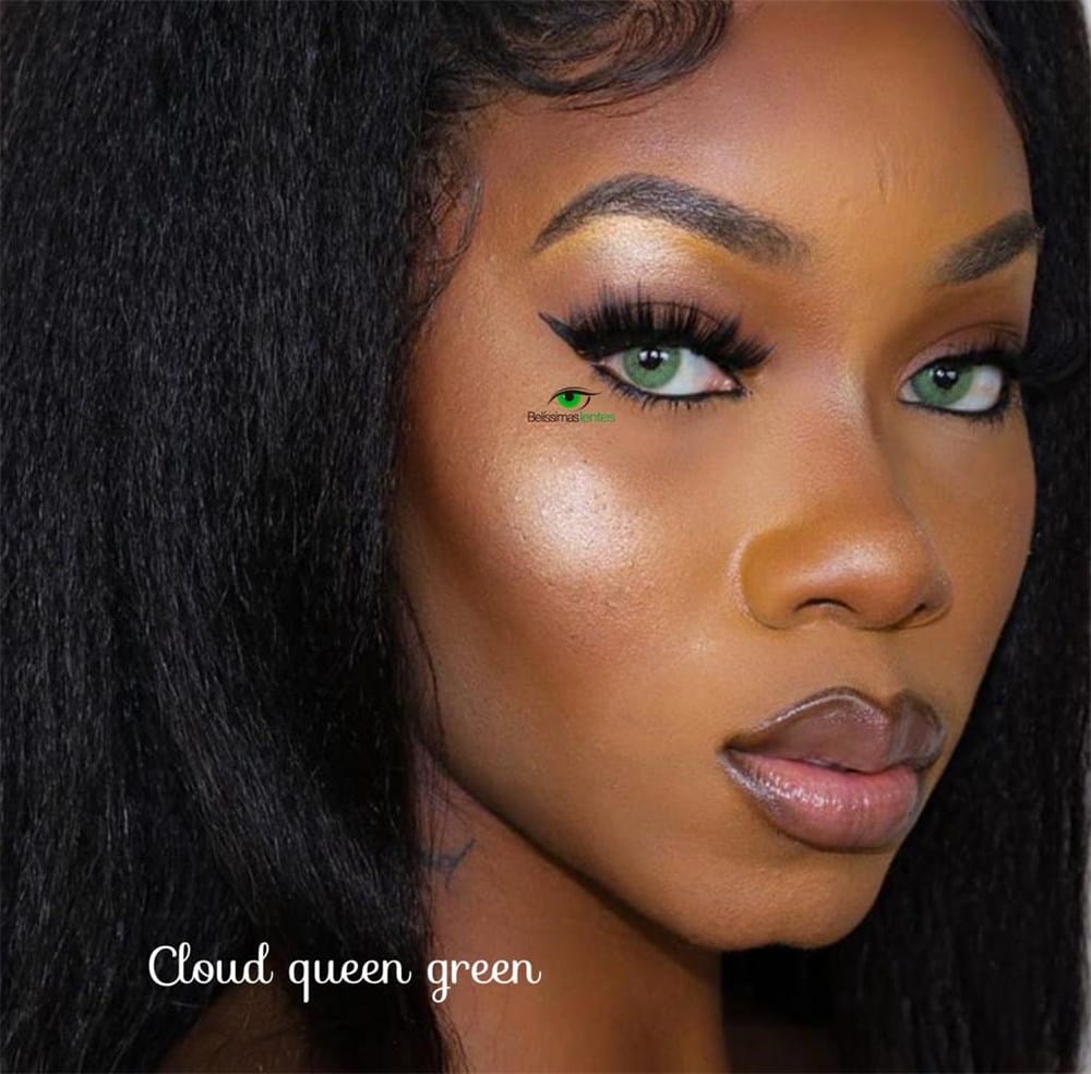 Cloud Queen Green - Belíssimas Lentes
