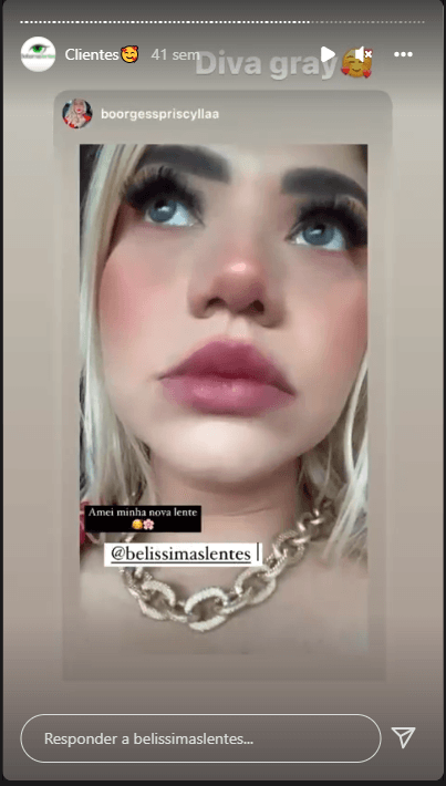 Diva Gray - Belíssimas Lentes